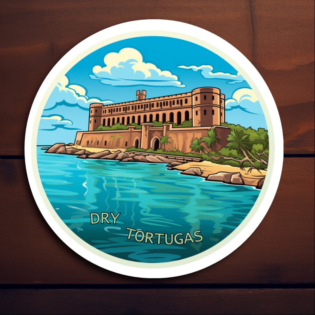 Dry Tortugas National Park Sticker - Vinyl Sticker #2 - Etsy