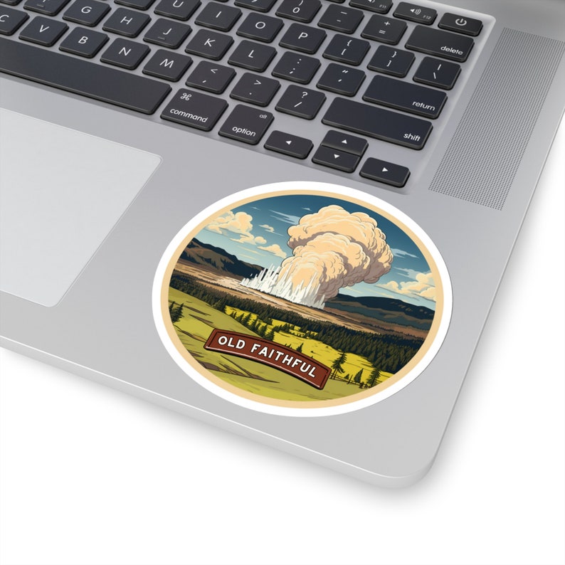 Yellowstone Old Faithful Sticker - Vinyl Sticker #1 - Etsy
