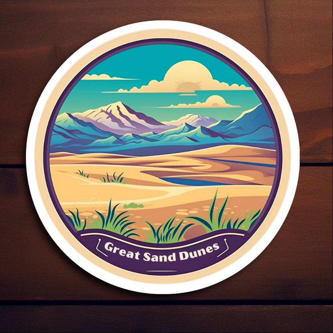 Great Sand Dunes National Park Sticker - Vinyl Sticker #2 - Etsy