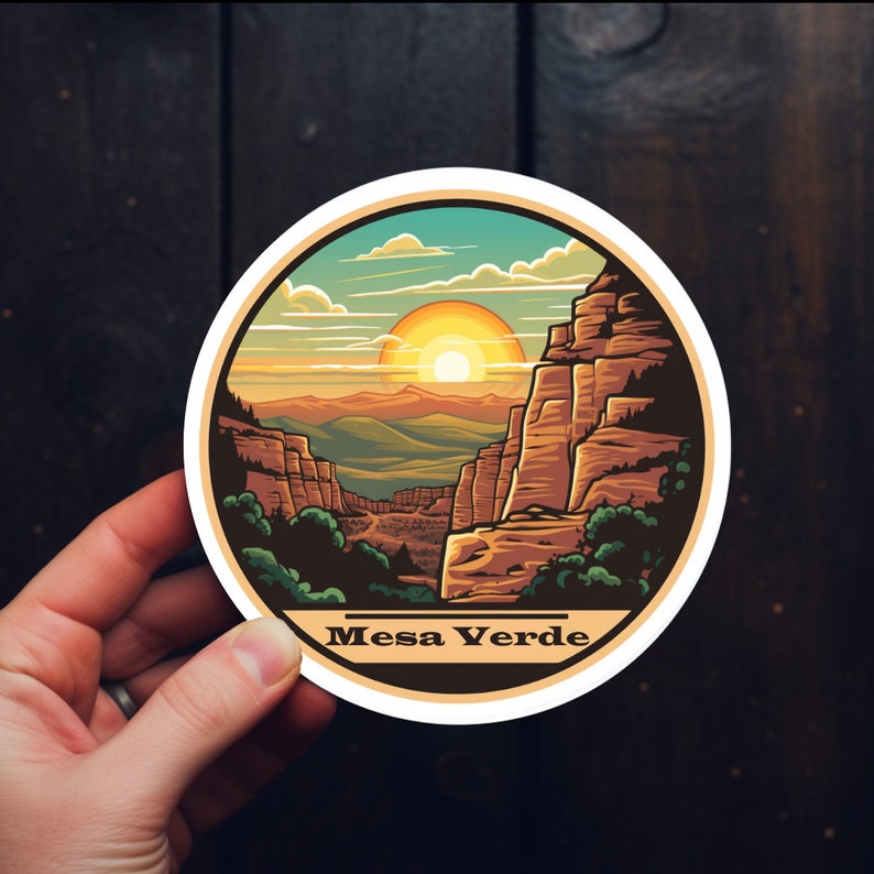 Mesa Verde National Park Sticker - Vinyl Sticker #1 - Etsy