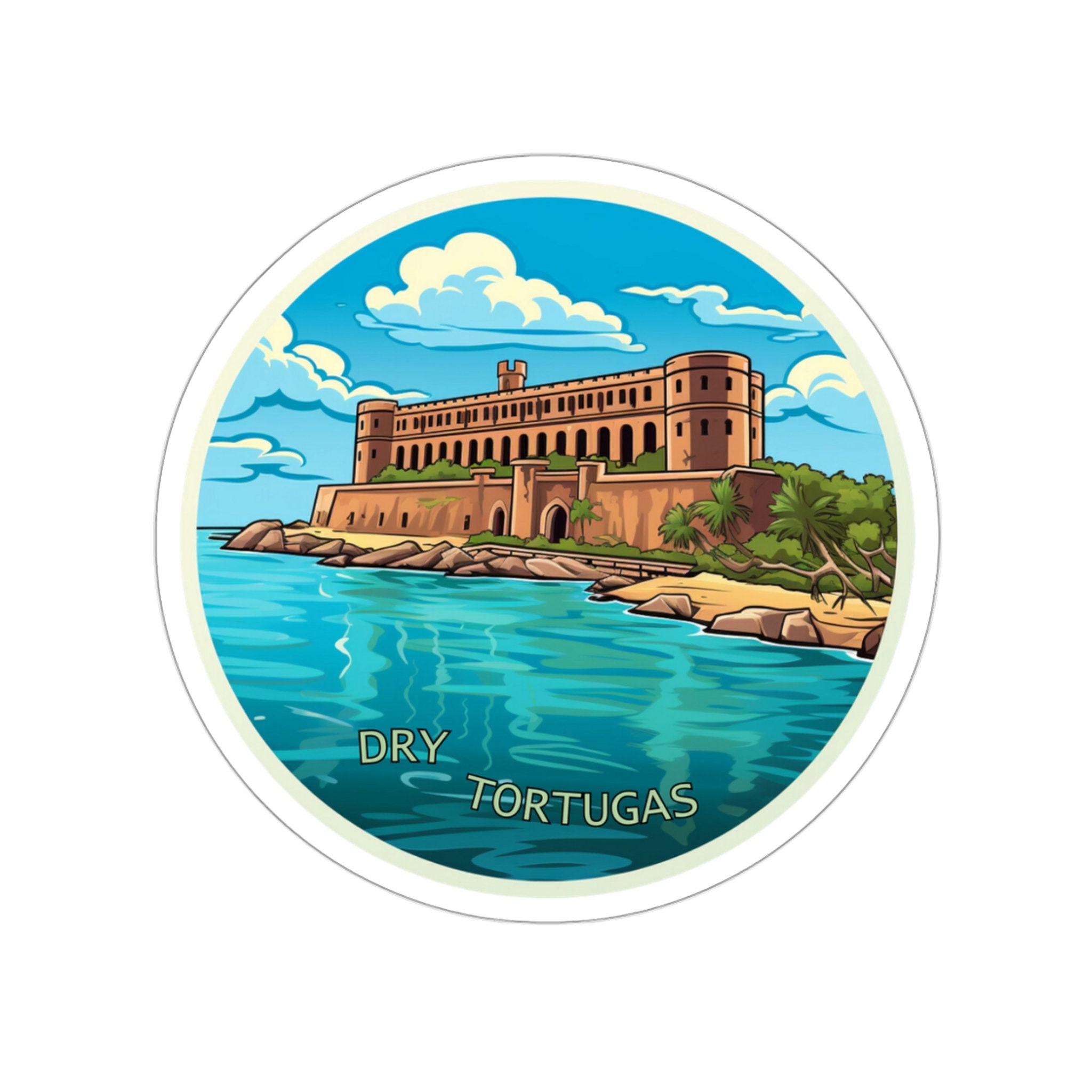 Dry Tortugas National Park Sticker - Vinyl Sticker #2 - Etsy