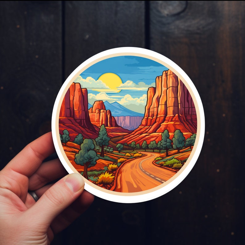 Capitol Reef National Park Sticker - Vinyl Sticker #1 - Etsy
