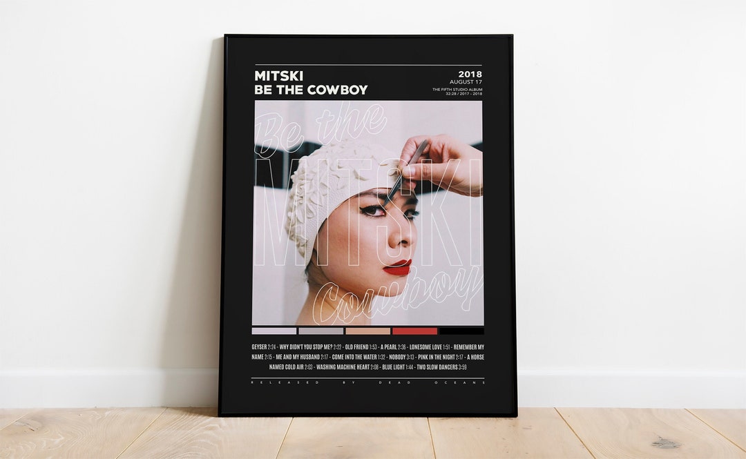 Mitski Posters / Be the Cowboy / Mitski / Album Cover Poster - Etsy
