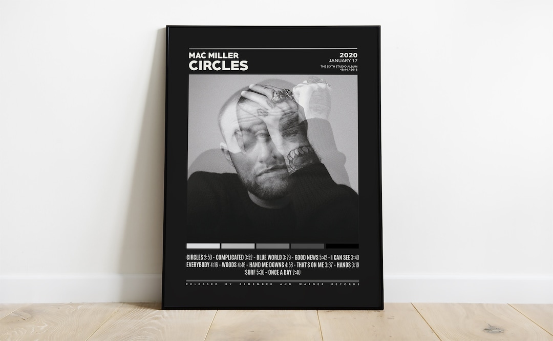 Affiches Mac Miller / Affiche de cercles / Affiche de - Etsy France