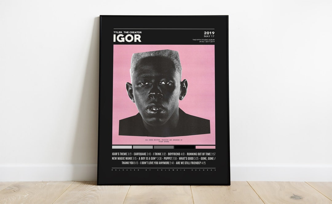 Tyler the Creator / Vote Igor Poster / Album Cover Poster - Etsy