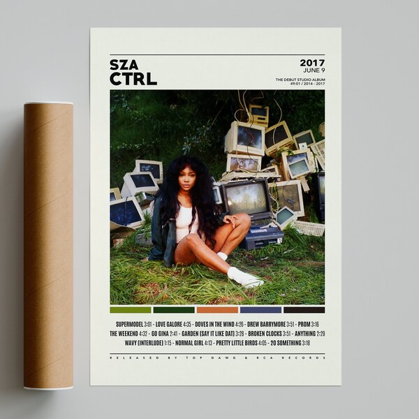Ctrl Album Poster - Etsy