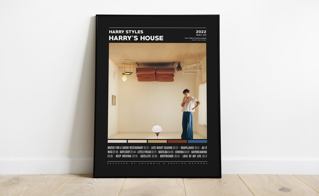 Harry Styles Posters / Harry's House / Poster Print Wall - Etsy Australia