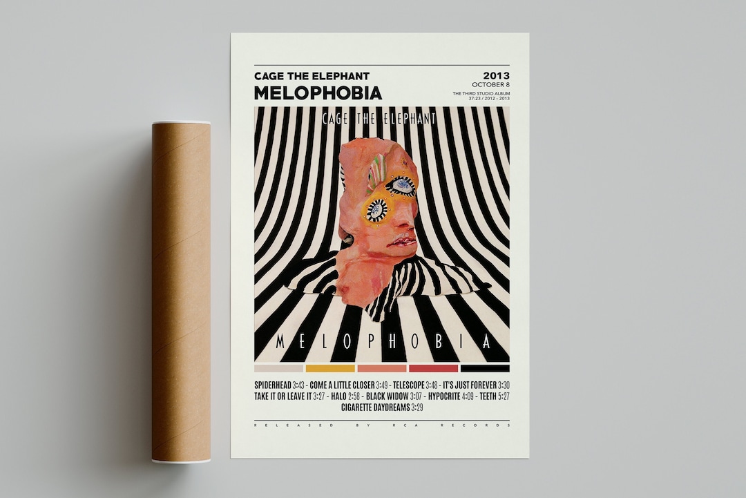 Cage the Elephant Posters / Melophobia Poster / Album Cover - Etsy