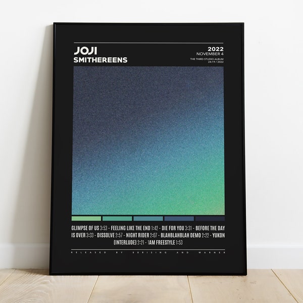 Joji Smithereens Poster - Etsy