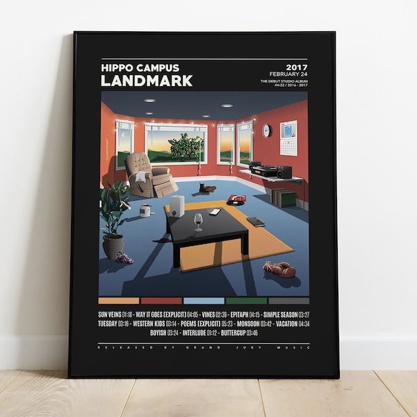 Hippo Campus Album Poster - Etsy