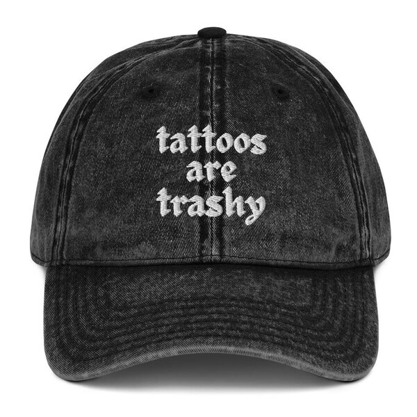 Tattoo Hat - Etsy