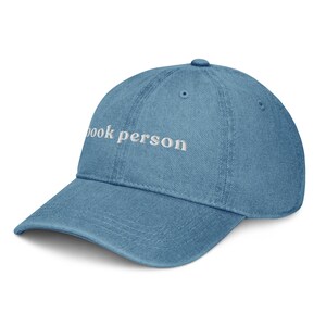 Book Person Hat, Book Person, Book Personality, Bookish Hat, Book Club ...