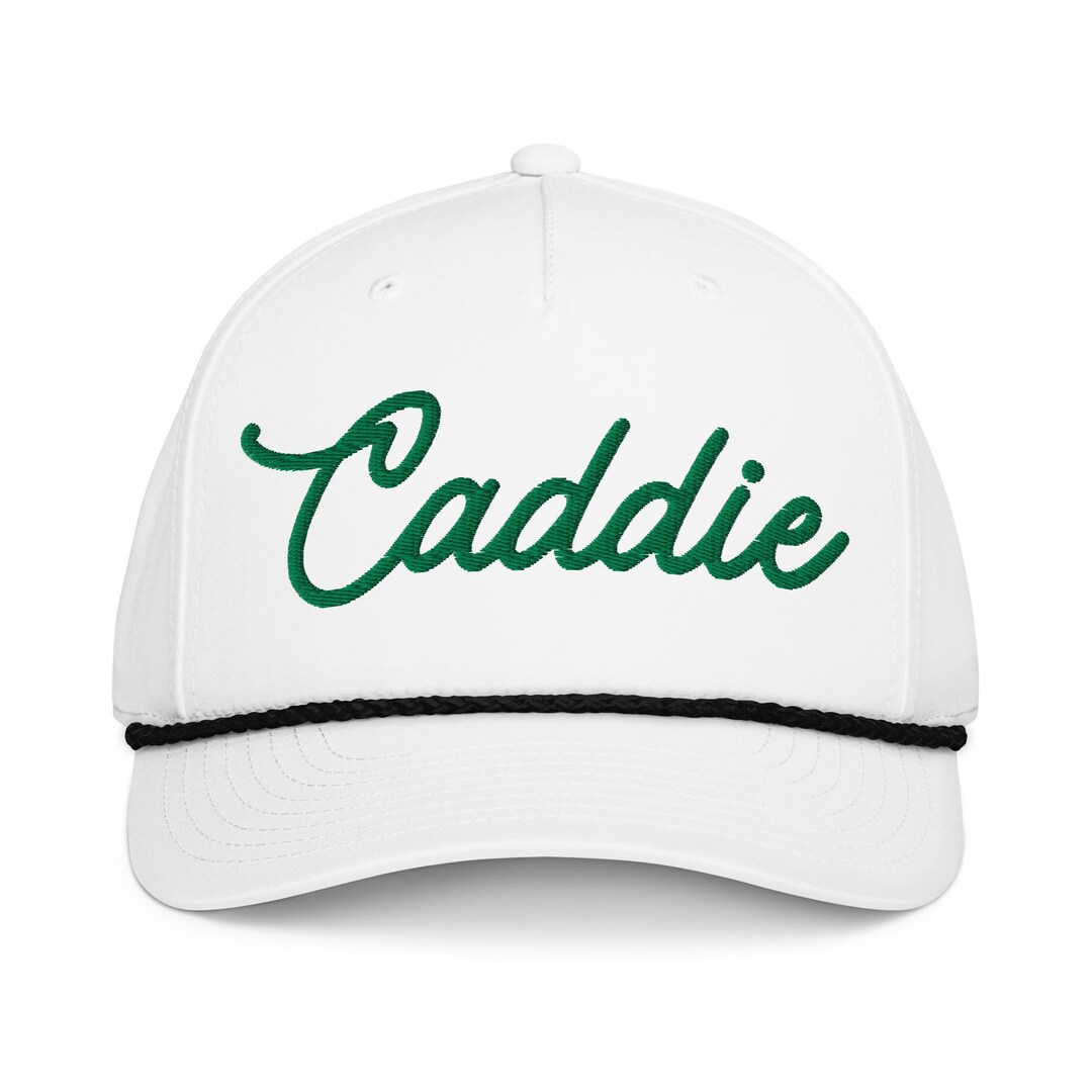 Caddie Hat, Embroidered Caddie Hat, Caddie Golf Hat, Caddie Rope Hat ...