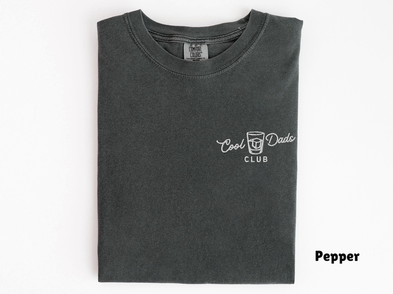 Embroidered Comfort Colors Cool Dads Club Shirt, Old Fashioned Dad ...