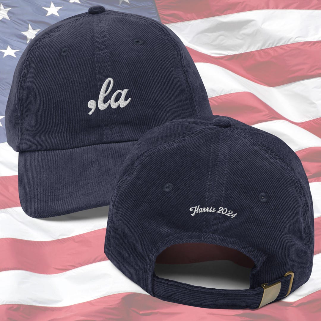 Kamala Harris Hat, ,la Hat, Comma La Hat, Harris 2024, Kamala 2024 ...