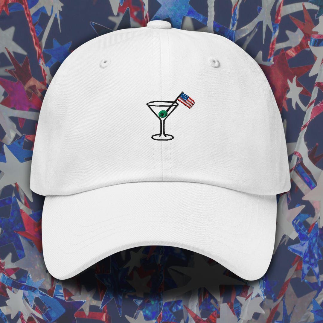Martini Hat, Dirty Martini Hat, Dirty Martini American Flag ...