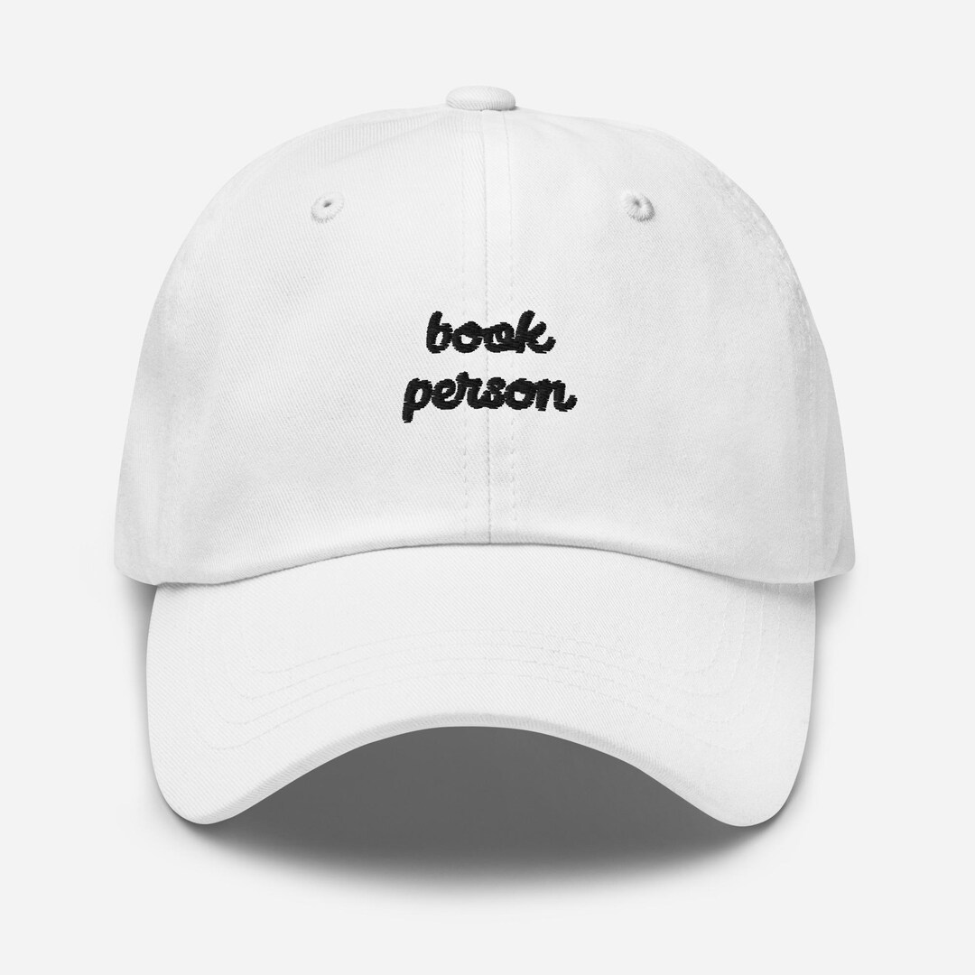 Book Person Hat, Book Person, Book Personality, Bookish Hat, Book Club ...