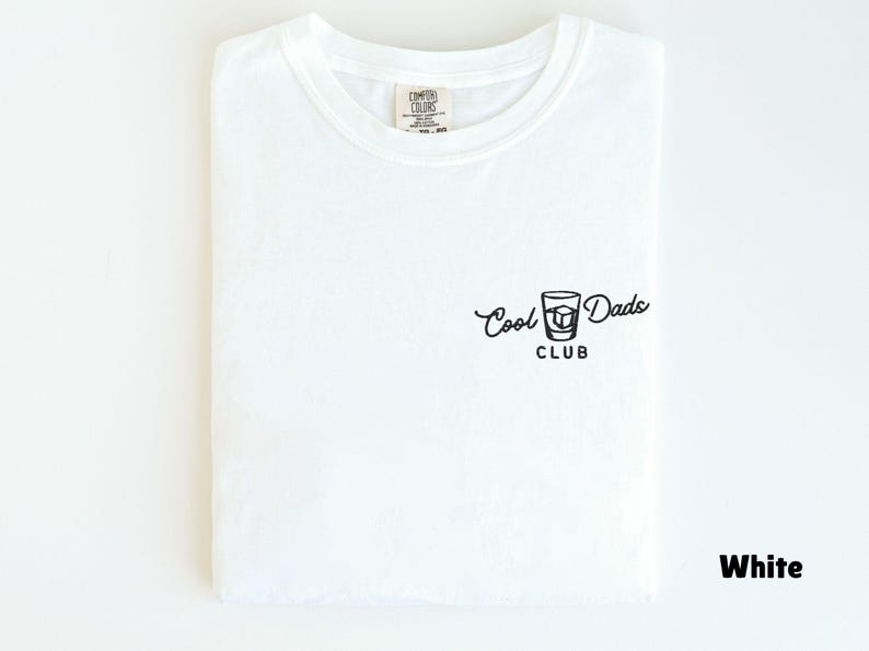 Embroidered Comfort Colors Cool Dads Club Shirt, Old Fashioned Dad ...