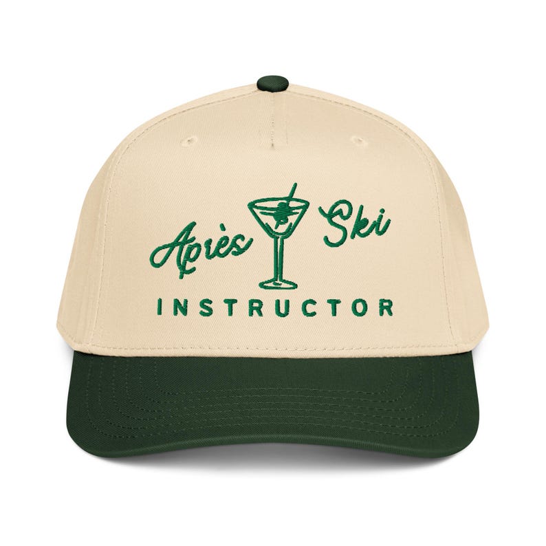 Embroidered Apres Ski Instructor Hat, Apres Ski Hat, Skiing Hat, Ski ...