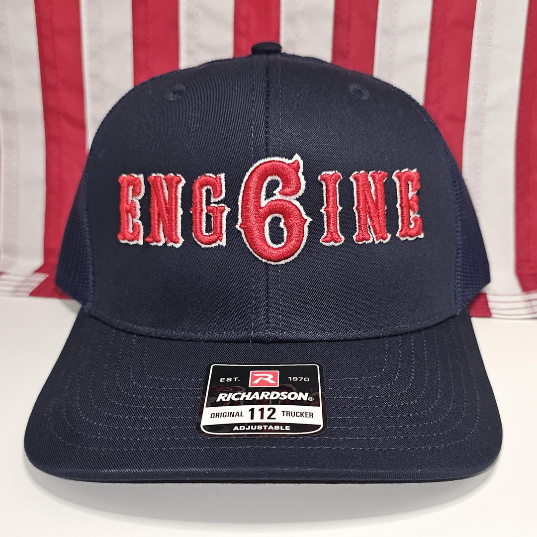 Custom 3D Puff Embroidered Firefighter Baseball Cap - Etsy