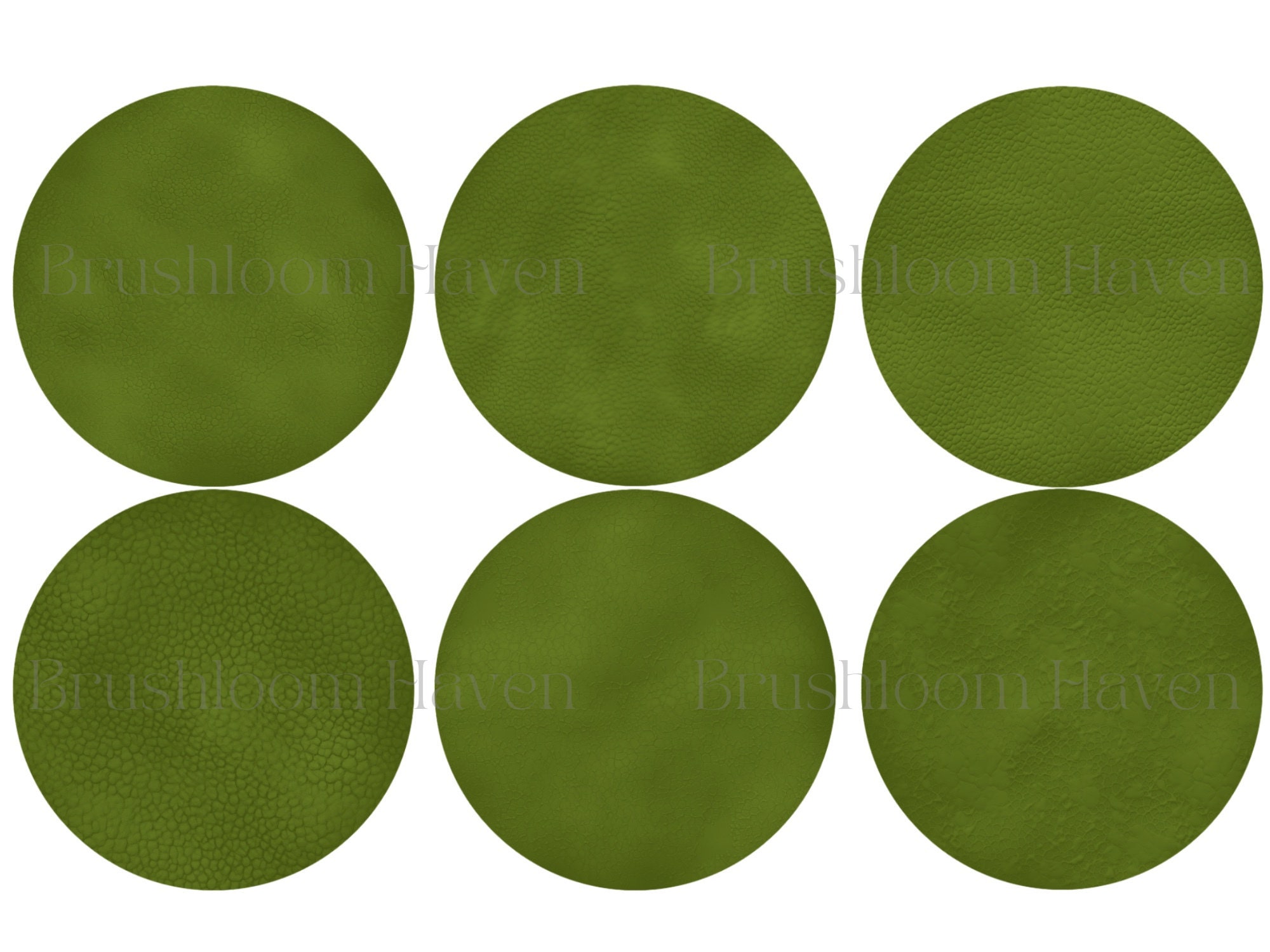 Amphibian Skin Textures - Digital Brushes Set for Procreate and ...