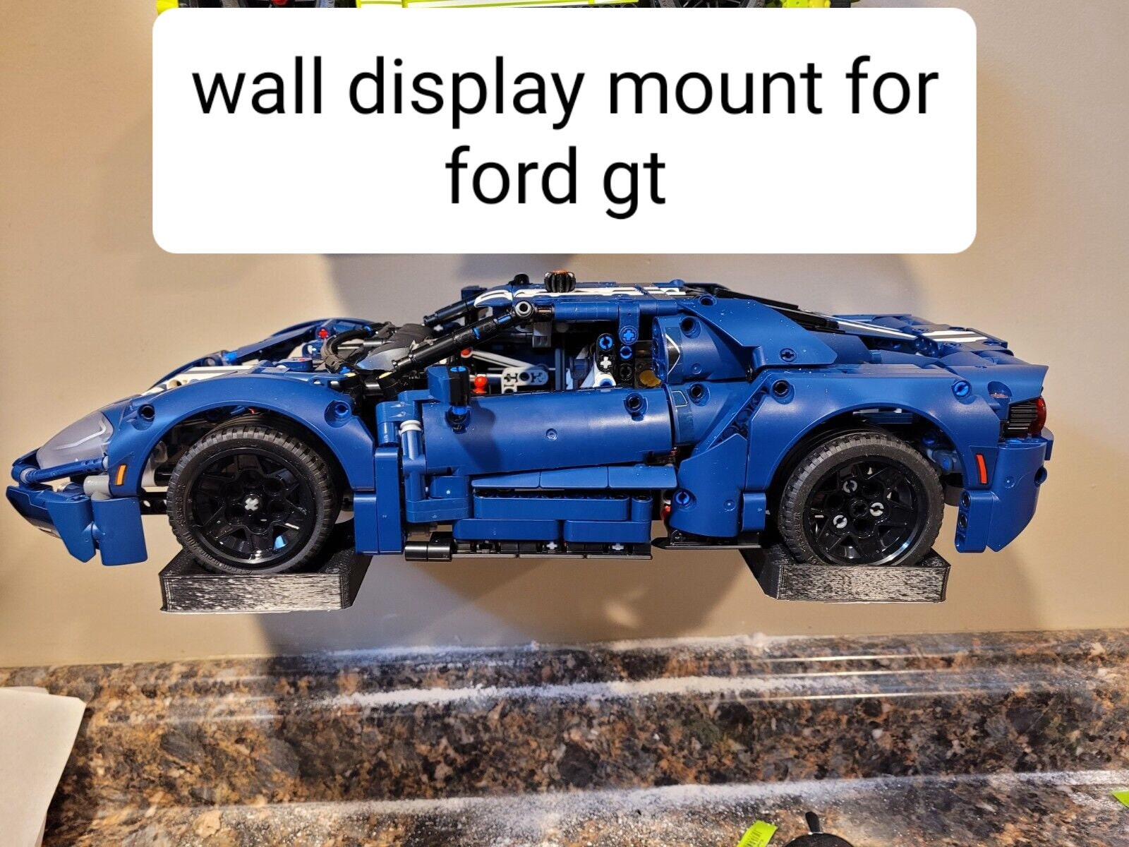 Display Mount for Lego Technic Cars Ford Gt Raptor Mustang Shelby Gt500 ...