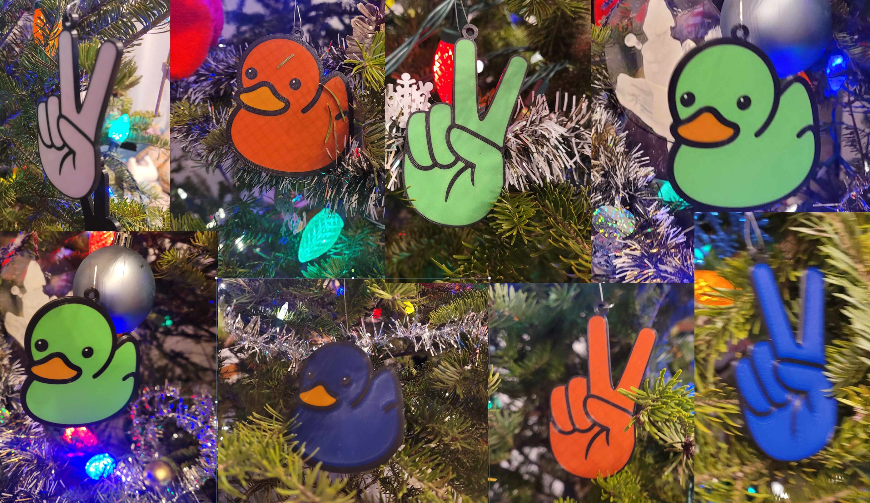 Jeep Wave / Jeep Duck Christmas Tree Ornament - Made in the USA - Etsy