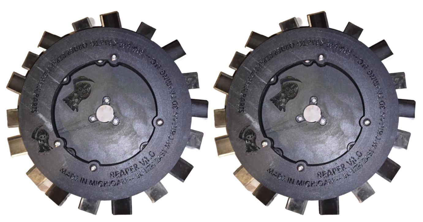 Cutting Discs With Blades Installed!- Fits Luba/luba 2 - 18 Blade ( 1x9 ...