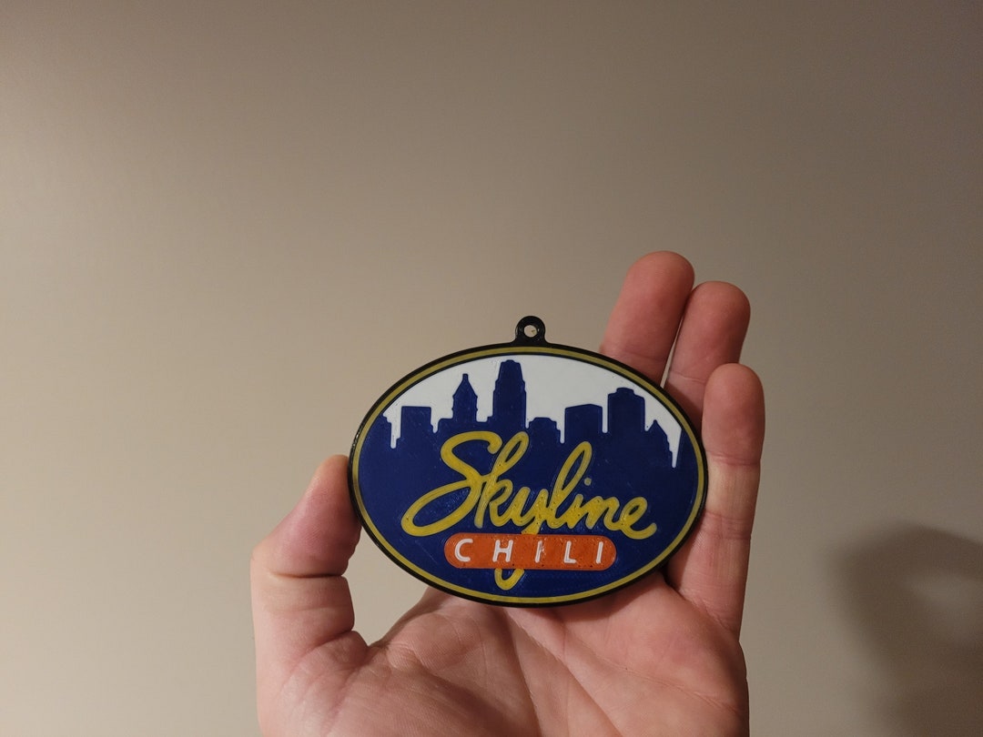 Skyline Chili Key Ring Charm - Etsy