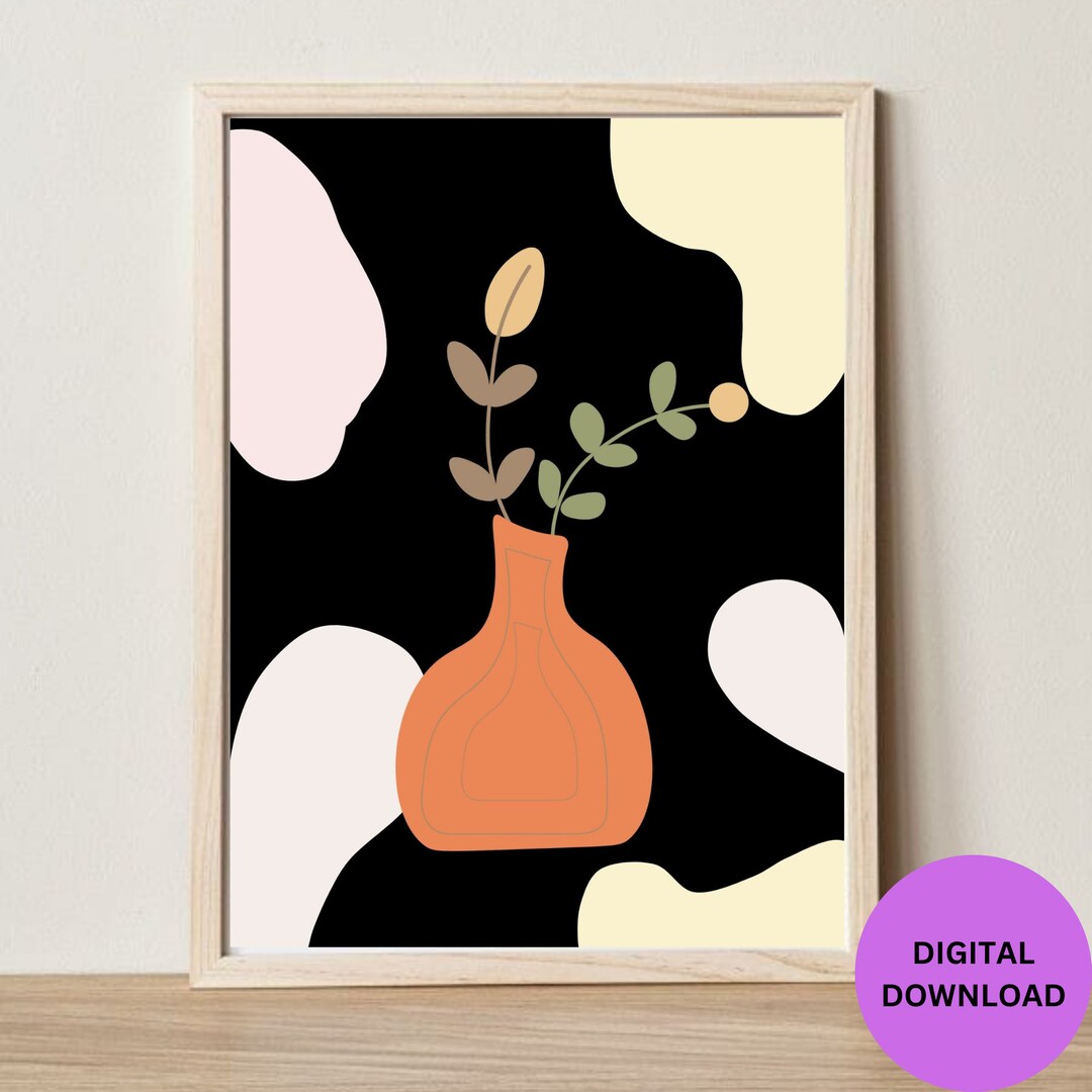 Digital Print Download, Digital Download Wall Print,retro Wall Decor ...