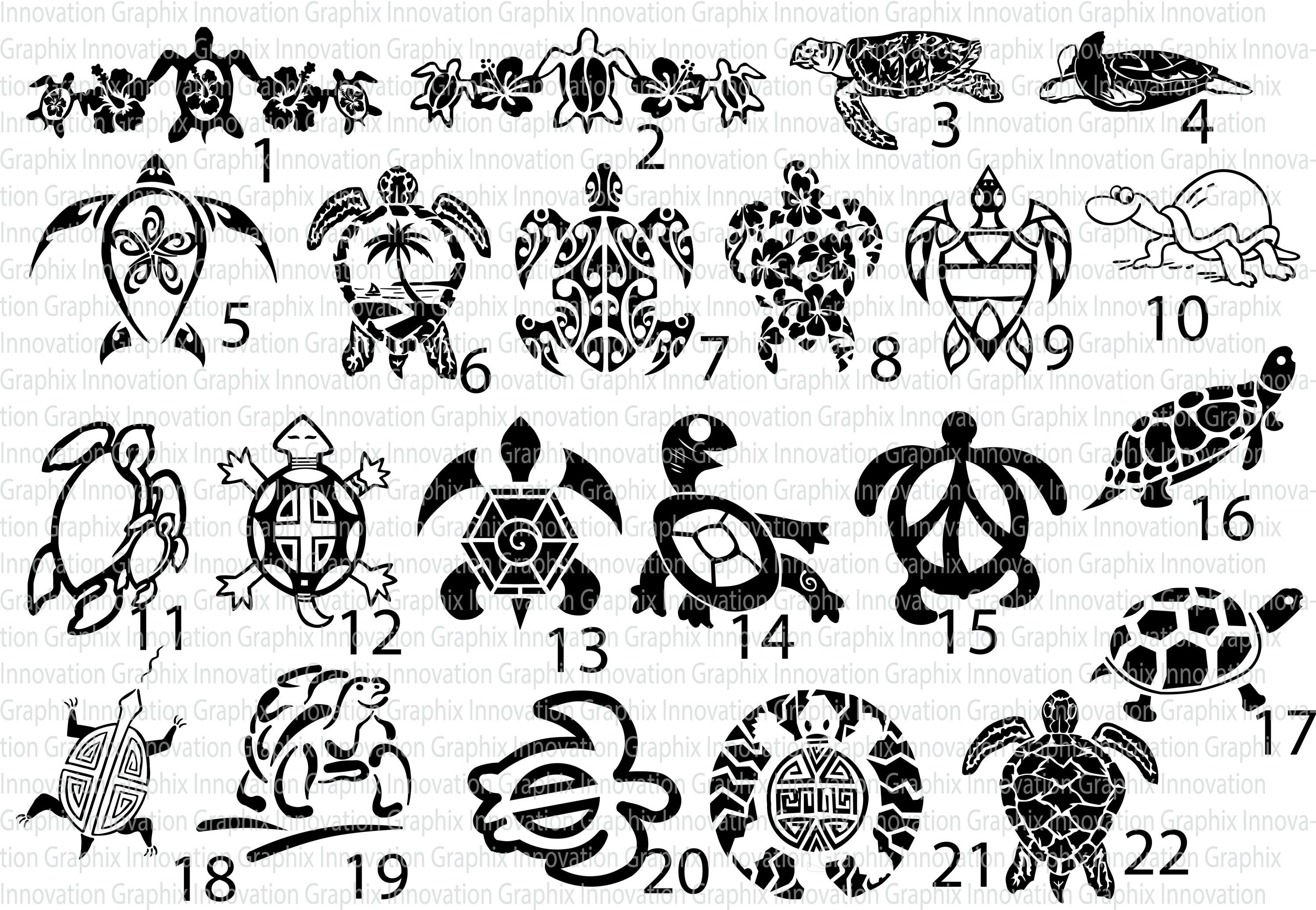 Turtle Decals: Oracal Vinyl Car, Laptop, Window Stickers - Etsy