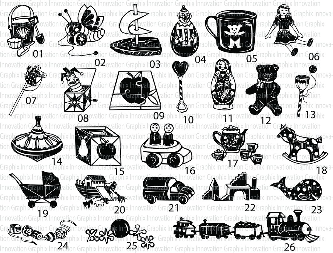 Toy Decals - Etsy