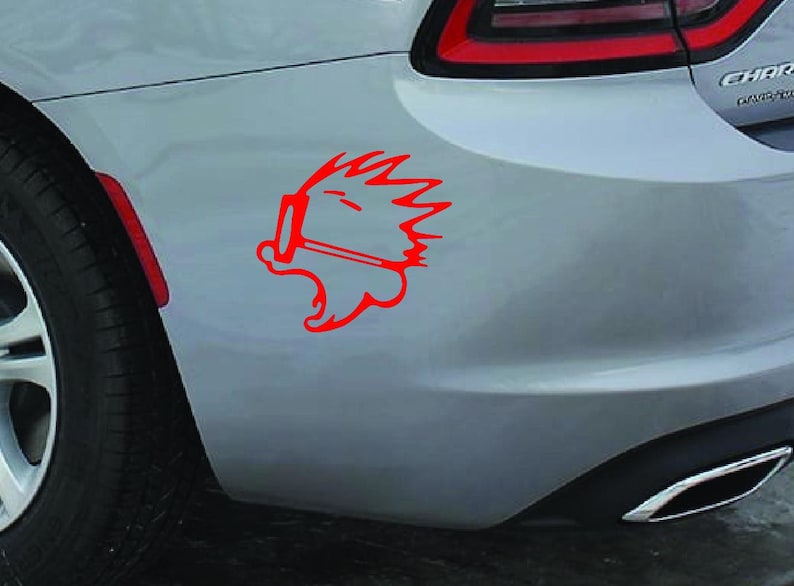 Calvin and Hobbes Vinyl Decal: Car, Laptop, Window Sticker - Etsy