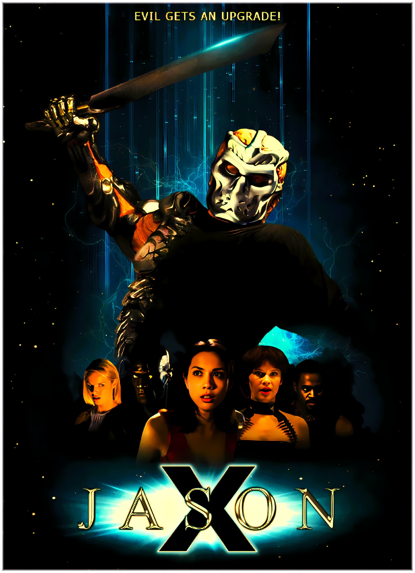Jason X - Friday the 13th PT 10 -jason Voorhees Movie Poster! Great for ...