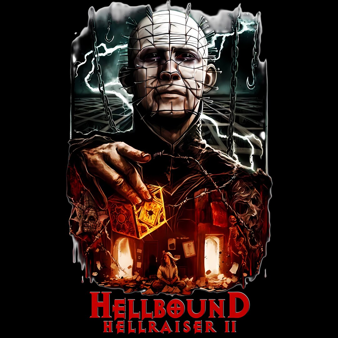 Hellbound Hellraiser 2 no Backgrounds Logo/non-logo Versions Great for Custom T-shirts 2 Pngs, 2 ...