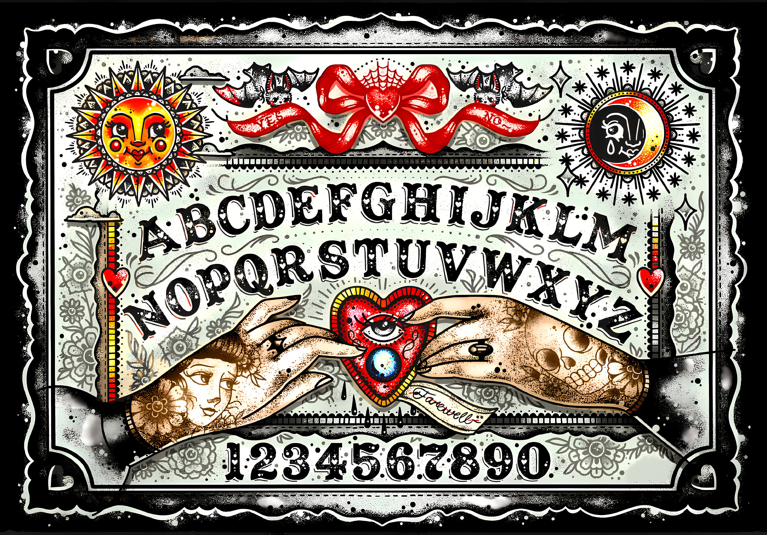 Spirit Board/ouija Board 4 Variations With Planchette 5 Pdfs Containing ...