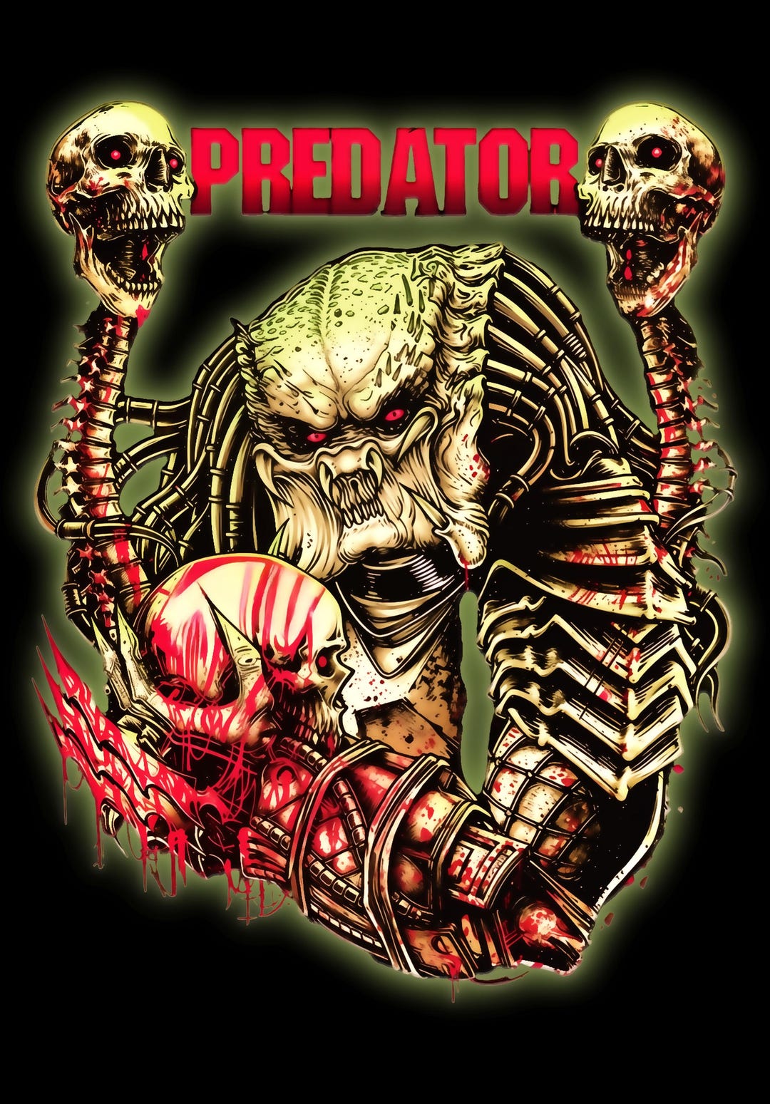Sci-fi Icons - Predator/aliens - No Background Image - Made With T ...