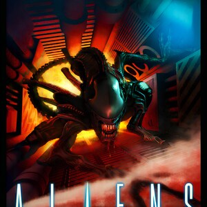 Predator & Alien Art. Great for Lovers of These Icons! 5 PDF Digital ...