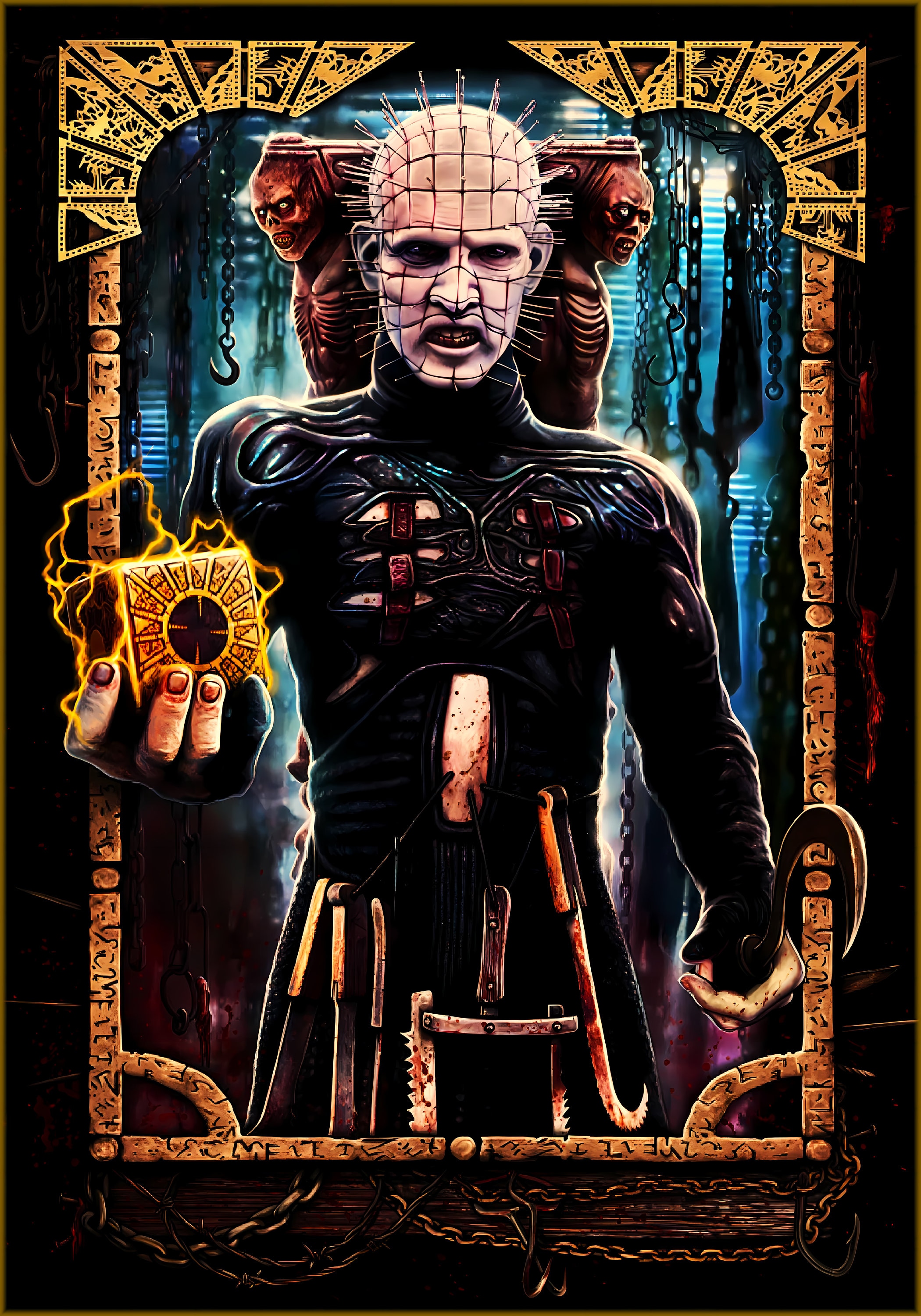 NEW! Hellraiser Ouija Board - 2 - 20MB PNG Digital Download - 2 - PDF Digital Downloads ...