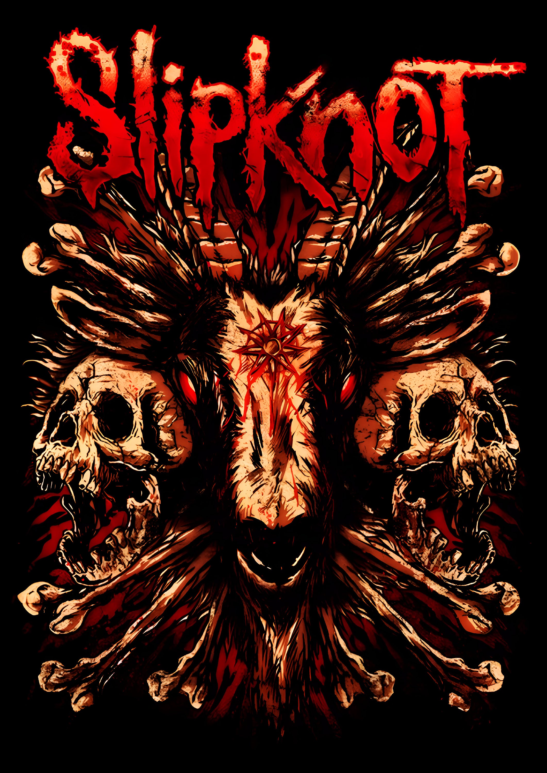 Rock & Metal Icons Series 2 - SLIPKNOT! 5 PDF Digital Downloads. PLEASE ...