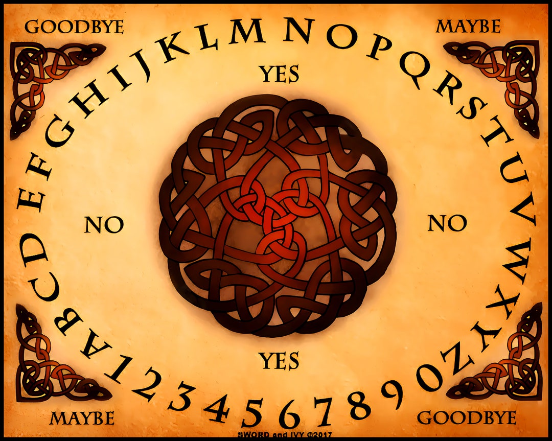 Wicca Spirt Board AI Enhanced. This is a Perfect Addition to Our ...
