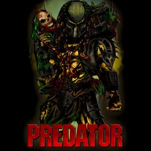 Predator - No Background Image - Made With T-shirts in Mind - 1 PNG ...