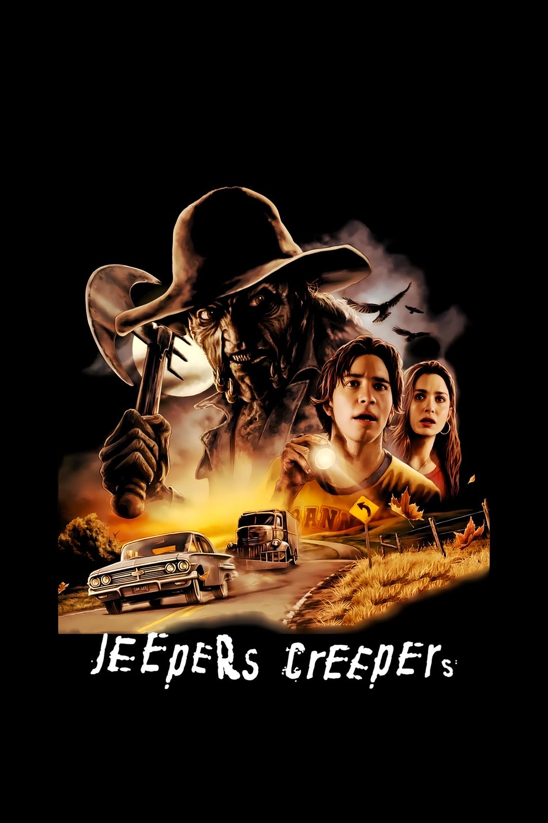 Horror Icons Jeepers Creepers 'no Background Great for T-shirts or Anything Else That Can Take a ...