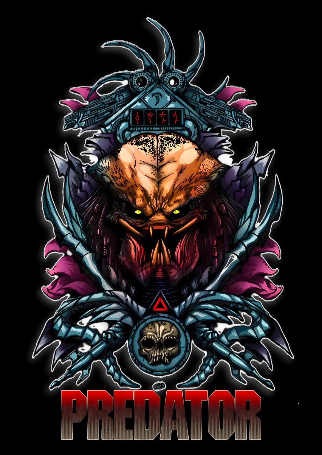 Sci-fi Icons - Predator -no Background-made With T-shirts in Mind- 1 ...