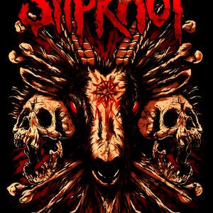 Metal Icons Series 1 - SLIPKNOT! All Photos Are Suitable for Prints of ...