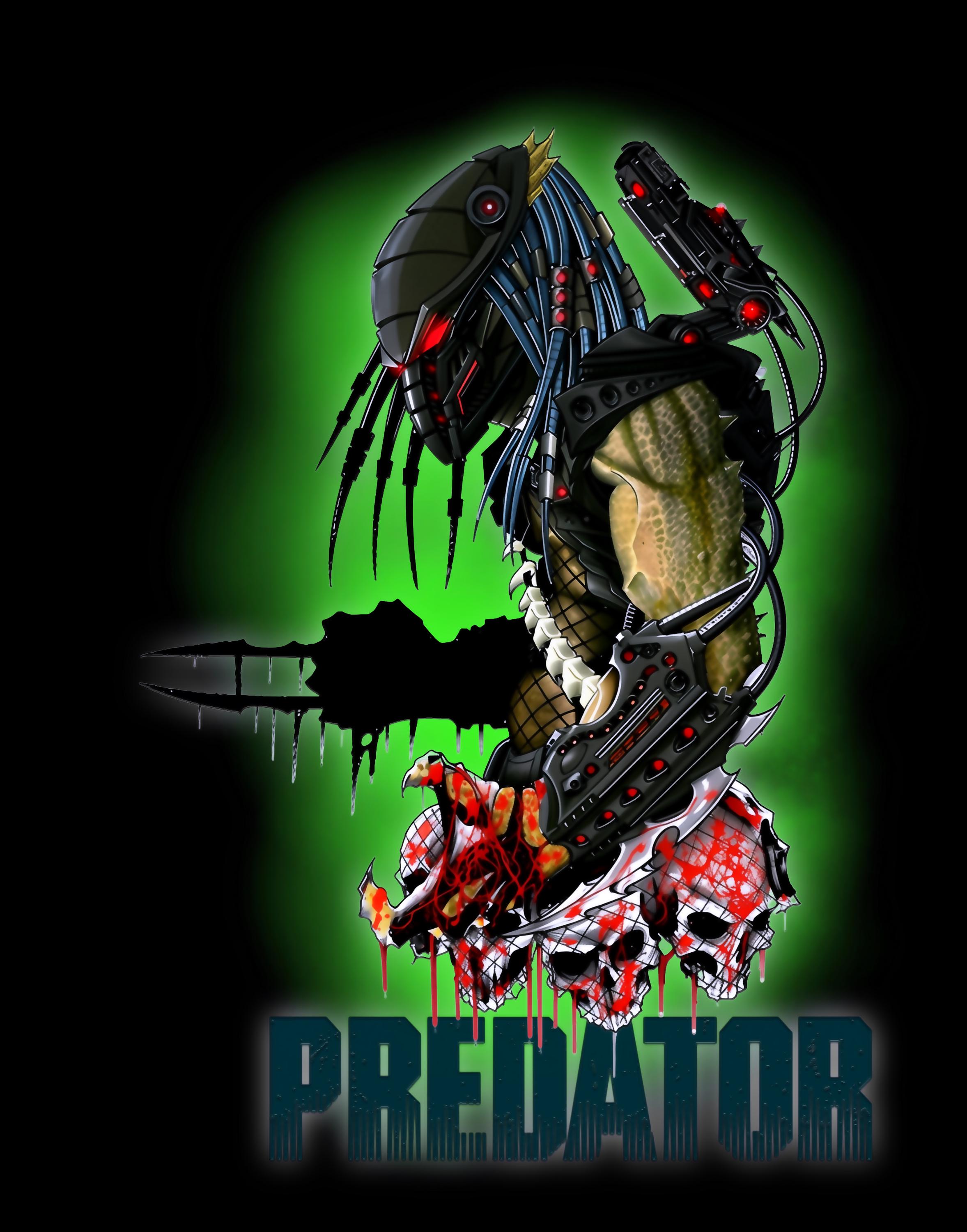 Sci-fi Icons - Predator/aliens - No Background Image - Made With T ...
