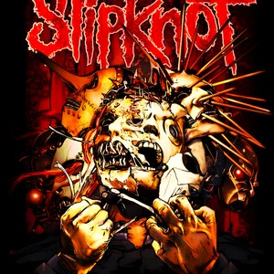Rock & Metal Icons Series 2 SLIPKNOT 5 PDF Digital Downloads. PLEASE Read Description - Etsy UK