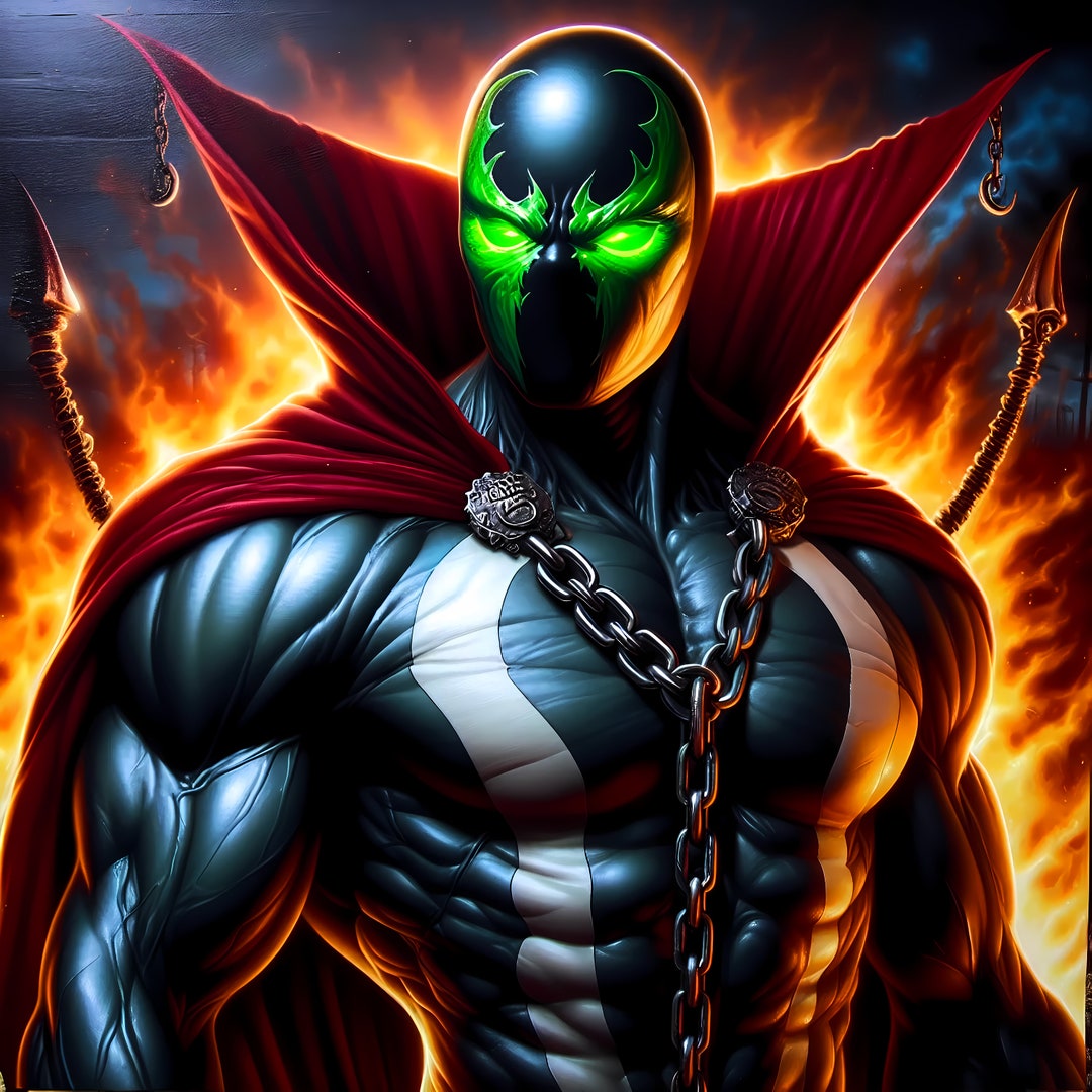 Spawn - "the Beginning" - 12000 X 12000 Pixels - 32 Bit - 300DPI. 1 PDF ...