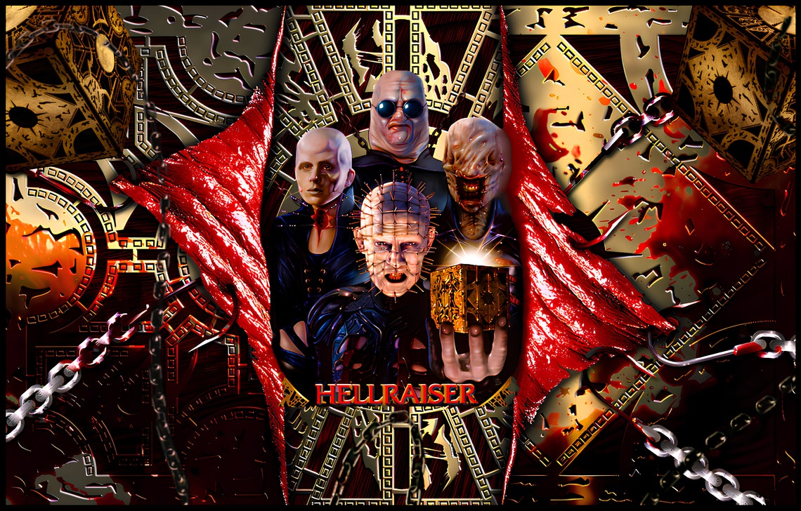 Hellraiser Universe Collage Custom Creation Permission Needed to Resell ...