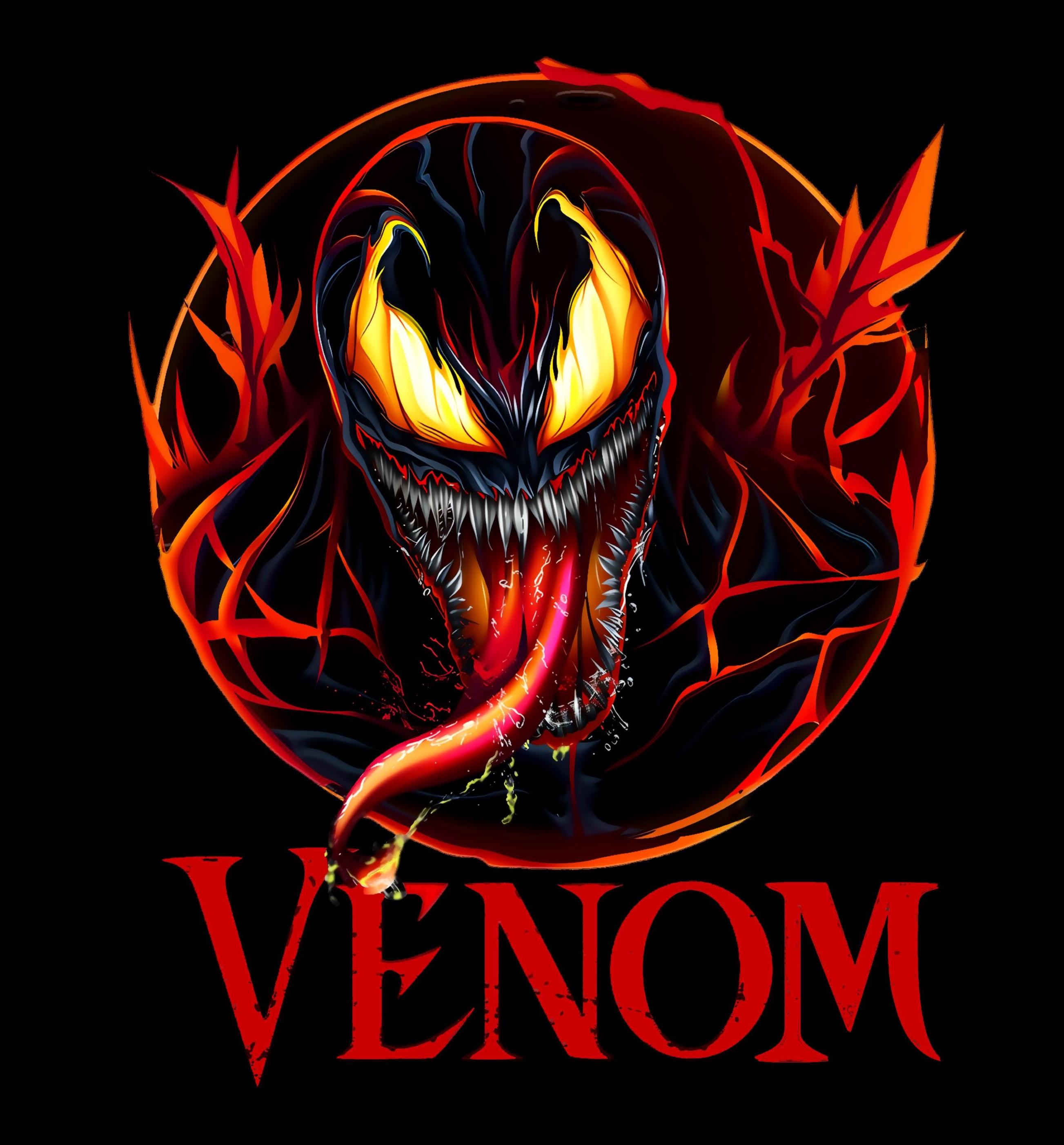 Marvel Icons - Venom Simple No Background T-shirt Art Image - Please ...